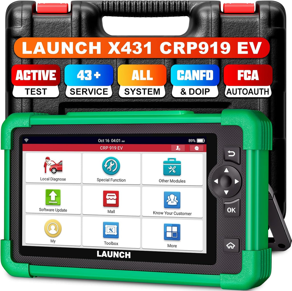 LaunchX431 CRP919 EV Bidirectional Scan Tool for Electric Vehicles New ...
