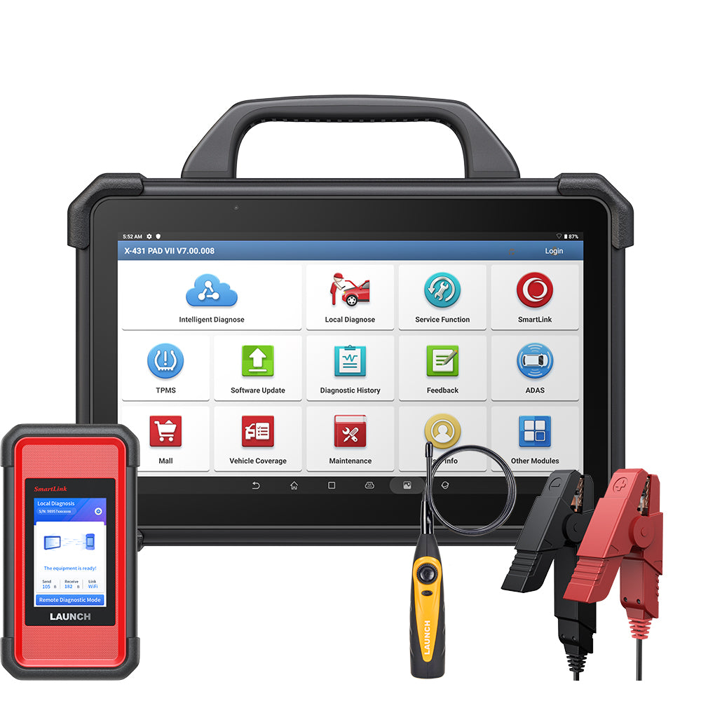 Launch X431 Pad VII Pad7 Elite Diagnostic Tool 2 Years Free Update ...