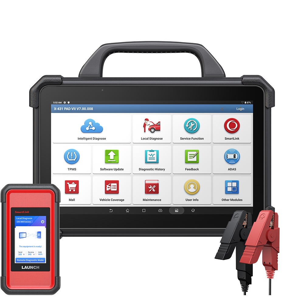 Launch X431 Pad VII Pad7 Elite Diagnostic Tool 2 Years Free Update ...