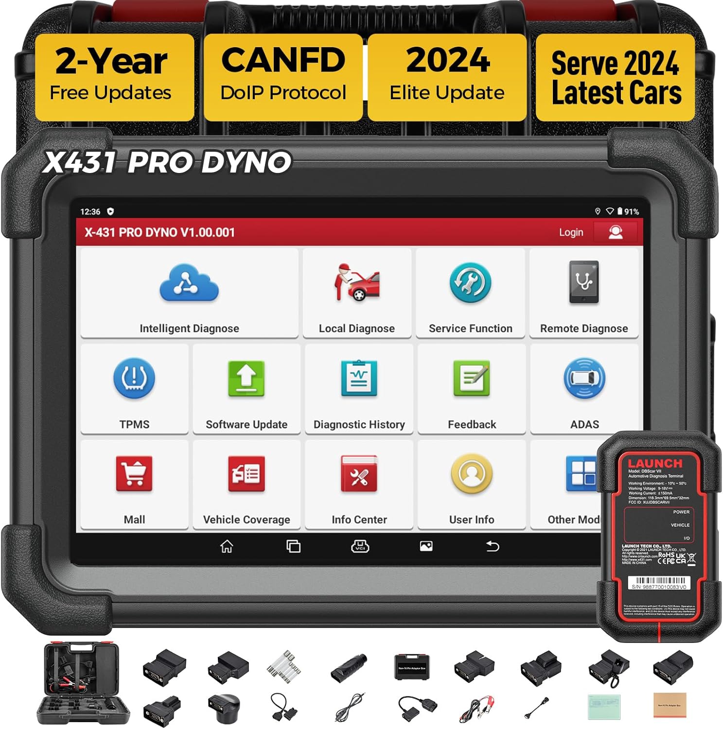Launch X431 PRO DYNO Bidirectional Diagnostic Scanner – launchx431online