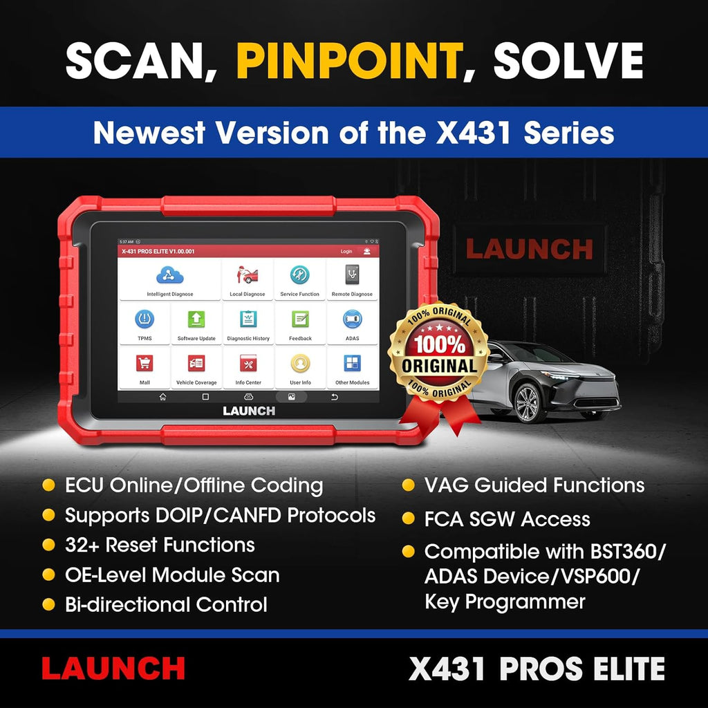Launch X431 PROS ELITE Bidirectional Scan Tool – launchx431online